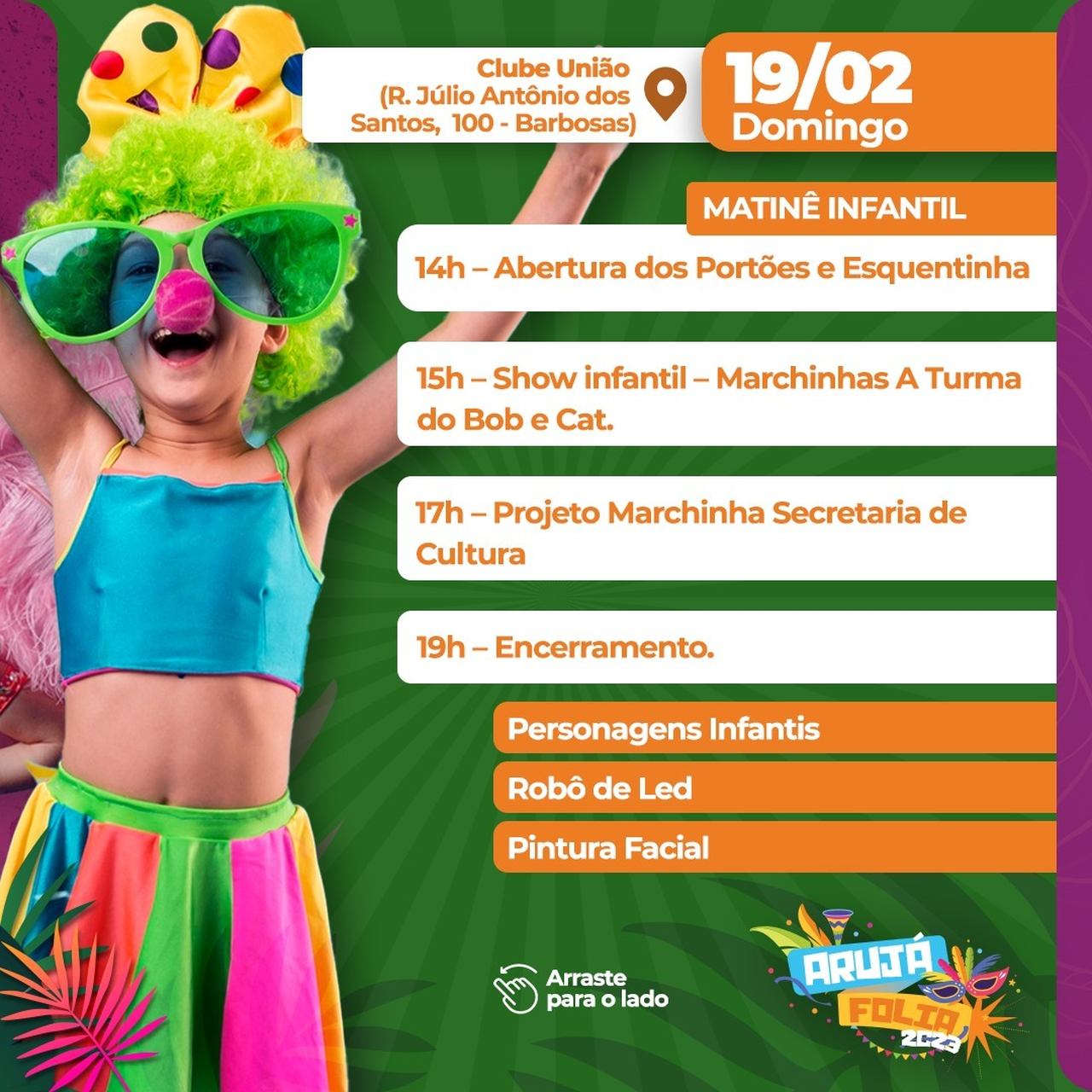 Confira a programação completa do Arujá Folia - Arujá Repórter